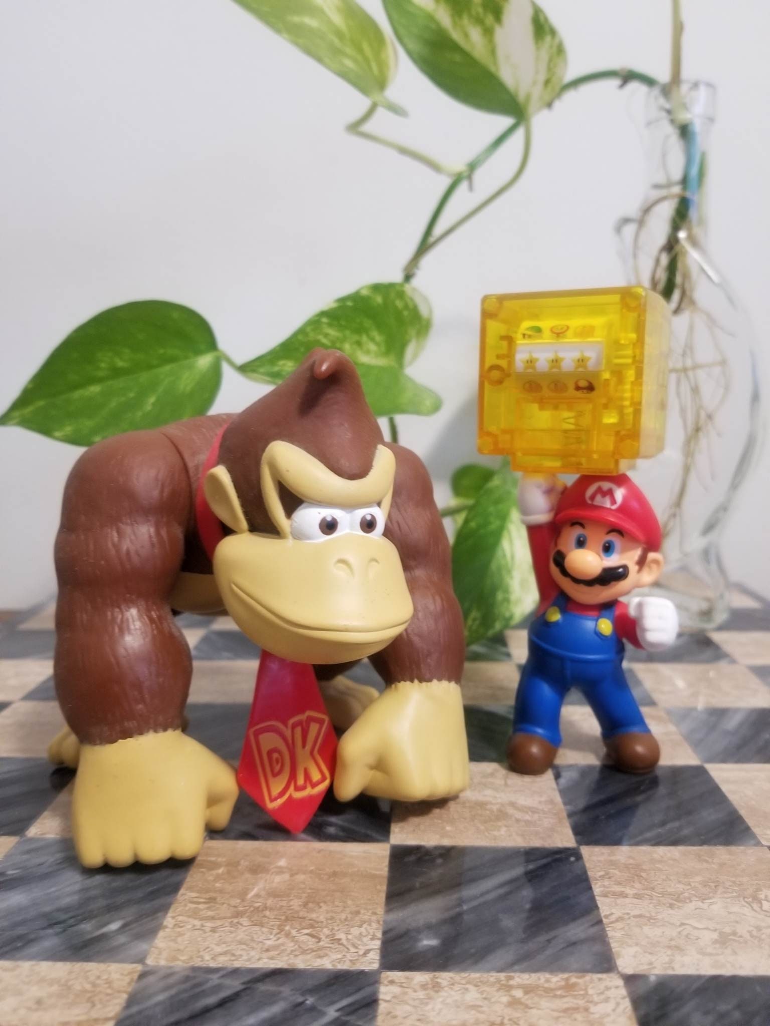 Super Mario Punching Power up and Donkey Kong Figures - Etsy Australia