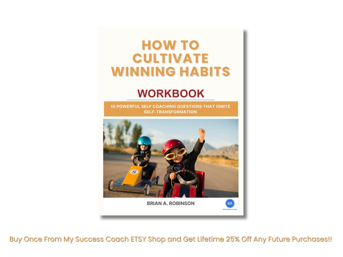 How to Cultivate Winning Habits | Digital Printable Workbook - Etsy