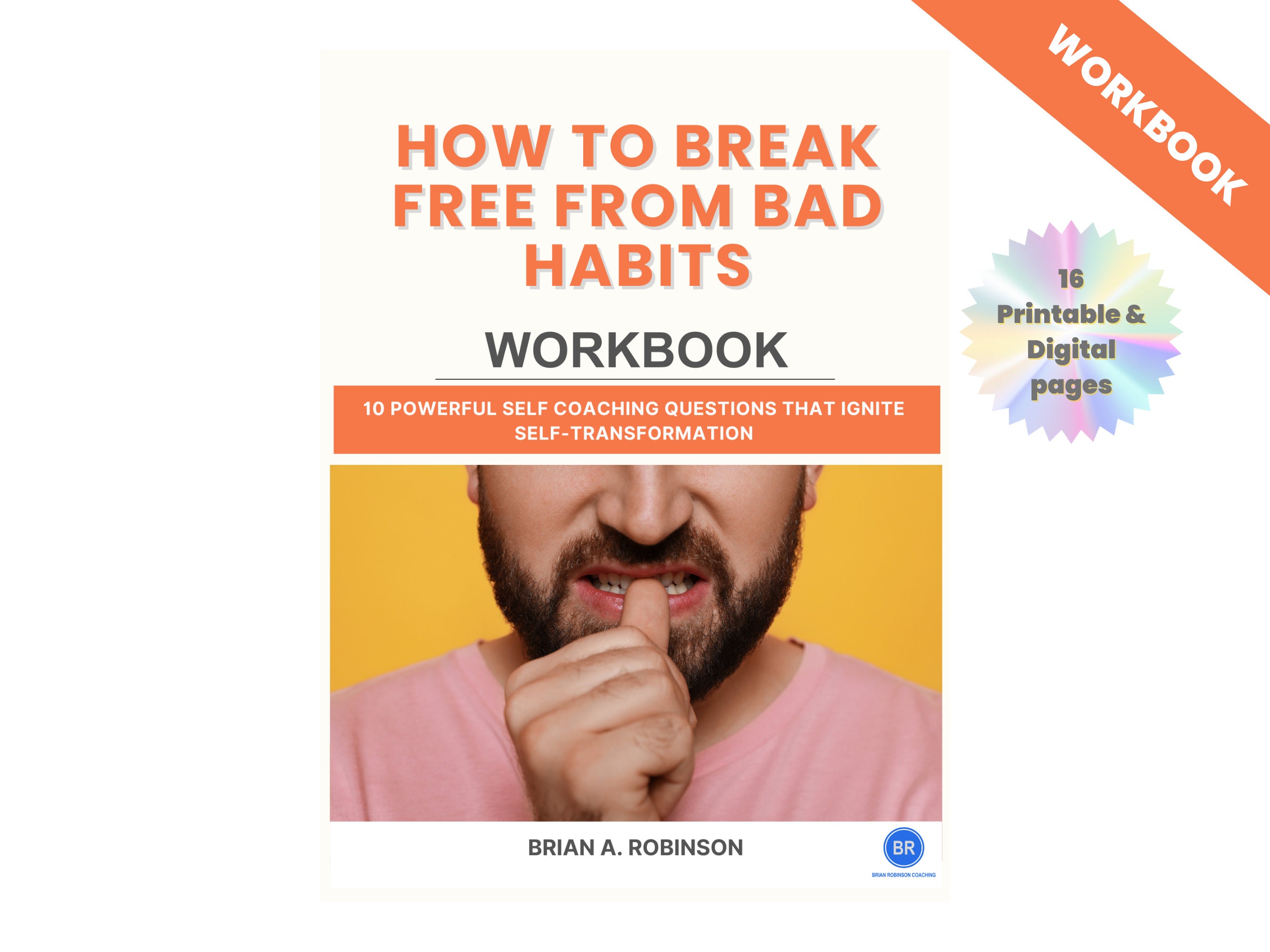 How To Break Free From Bad Habits Digital Printable Workbook Etsy