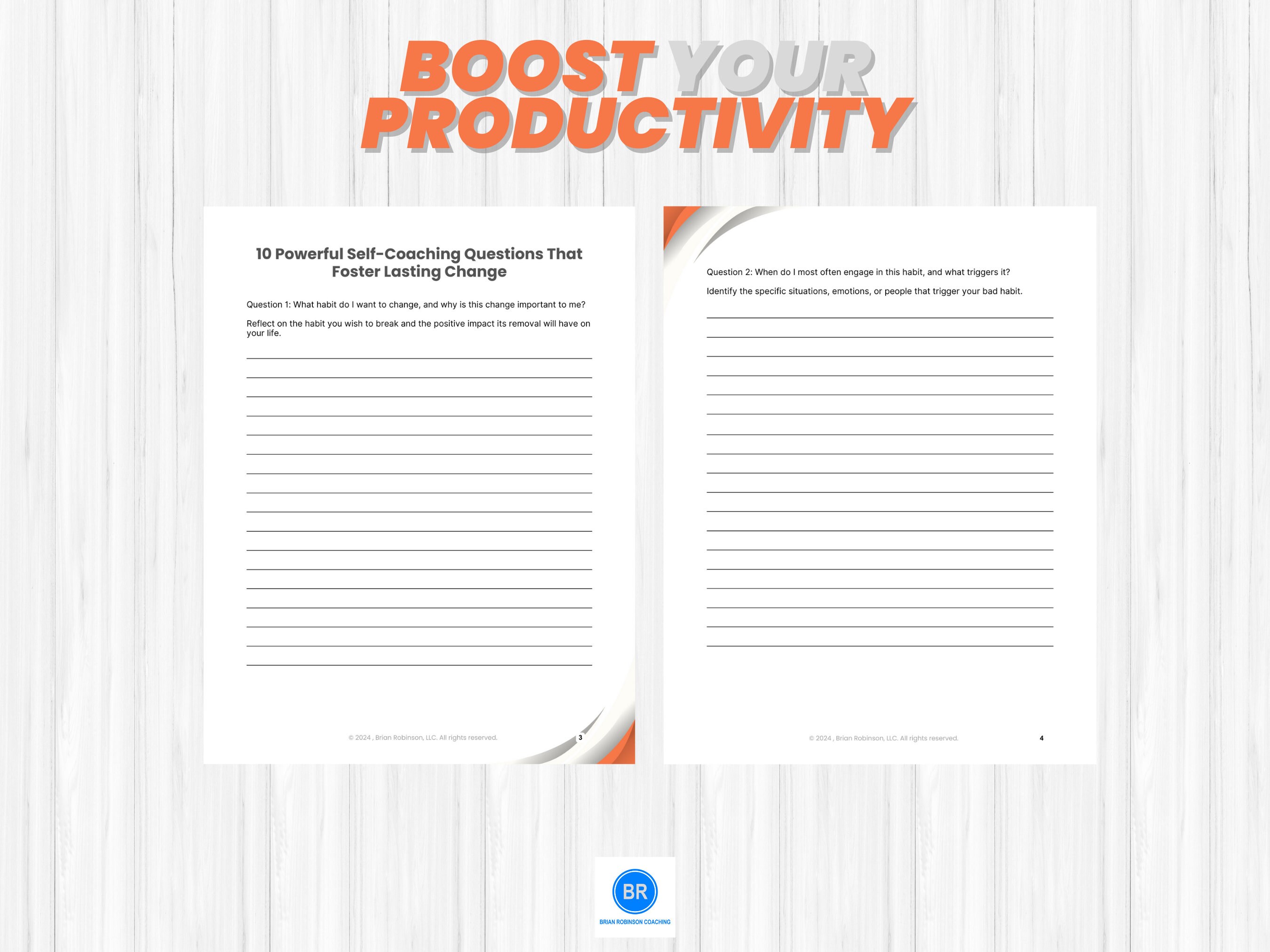 How to Break Free From Bad Habits Digital Printable Workbook - Etsy