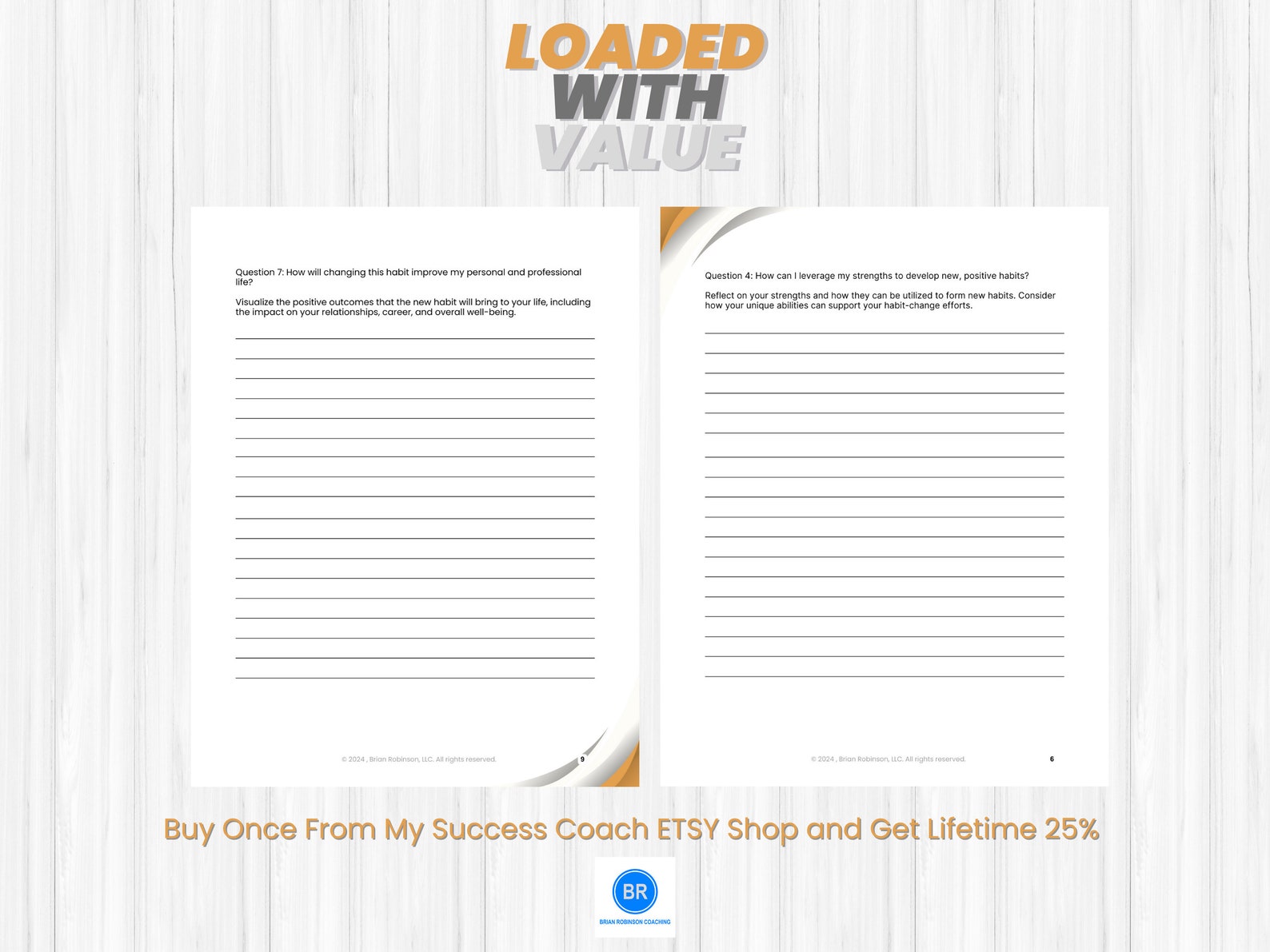 How to Cultivate Winning Habits | Digital Printable Workbook - Etsy