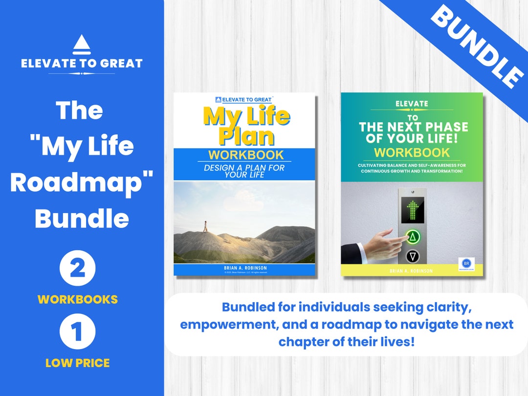 The "my Life Roadmap" Bundle | Life Goal Planning Workbook | Life Coaching Workbook | Design ...