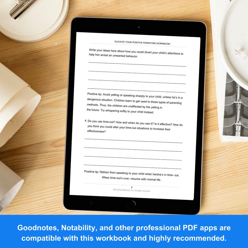 Elevate Your Positive Parenting Workbook | Discover Simple Strategies ...