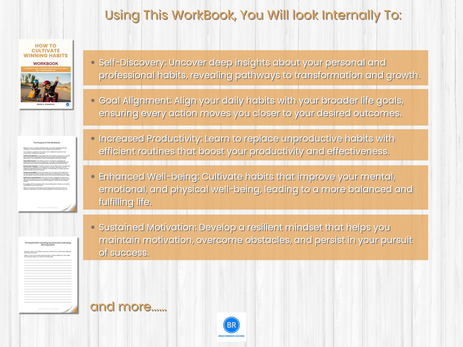 How to Cultivate Winning Habits | Digital Printable Workbook - Etsy