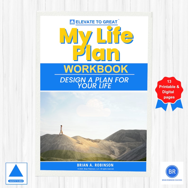 Life Plan Workbook | Life Goal Planning Workbook | Life Coaching ...