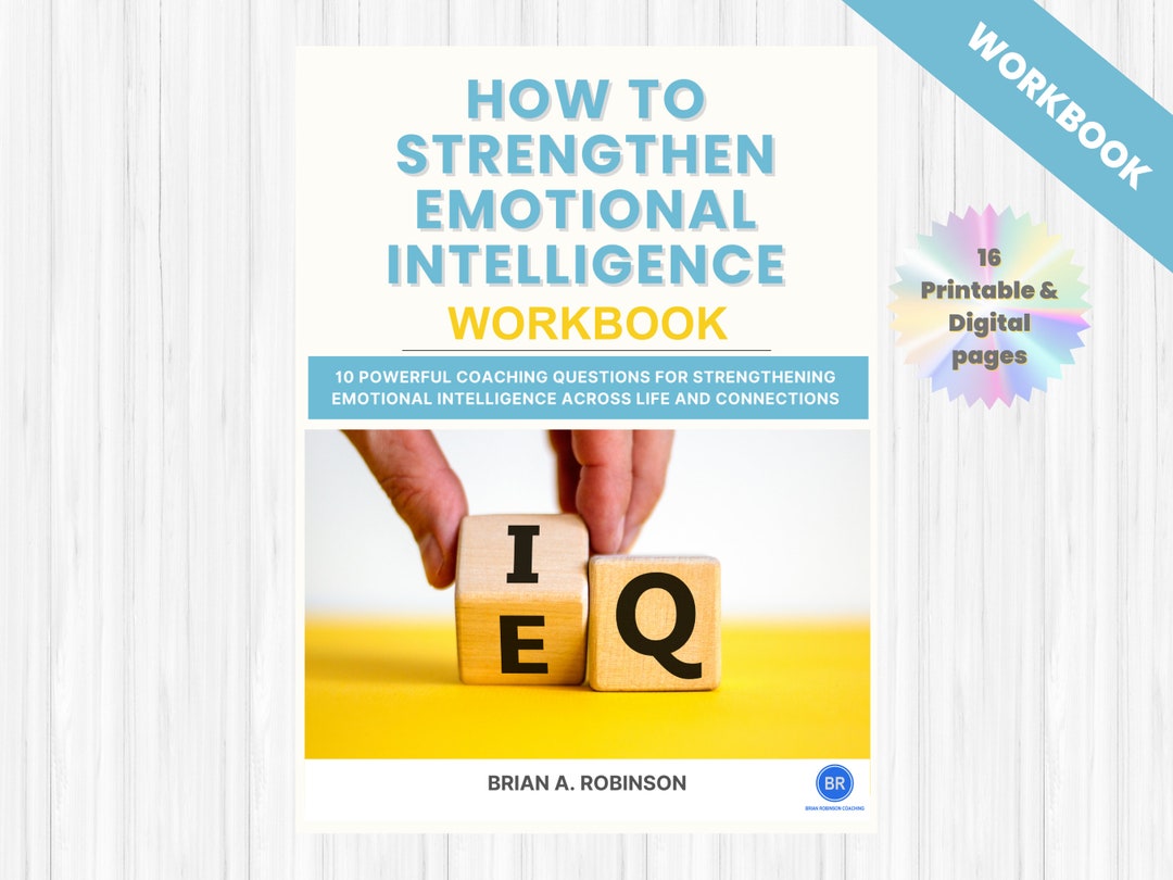 How to Strengthen Emotional Intelligence Workbook - Etsy