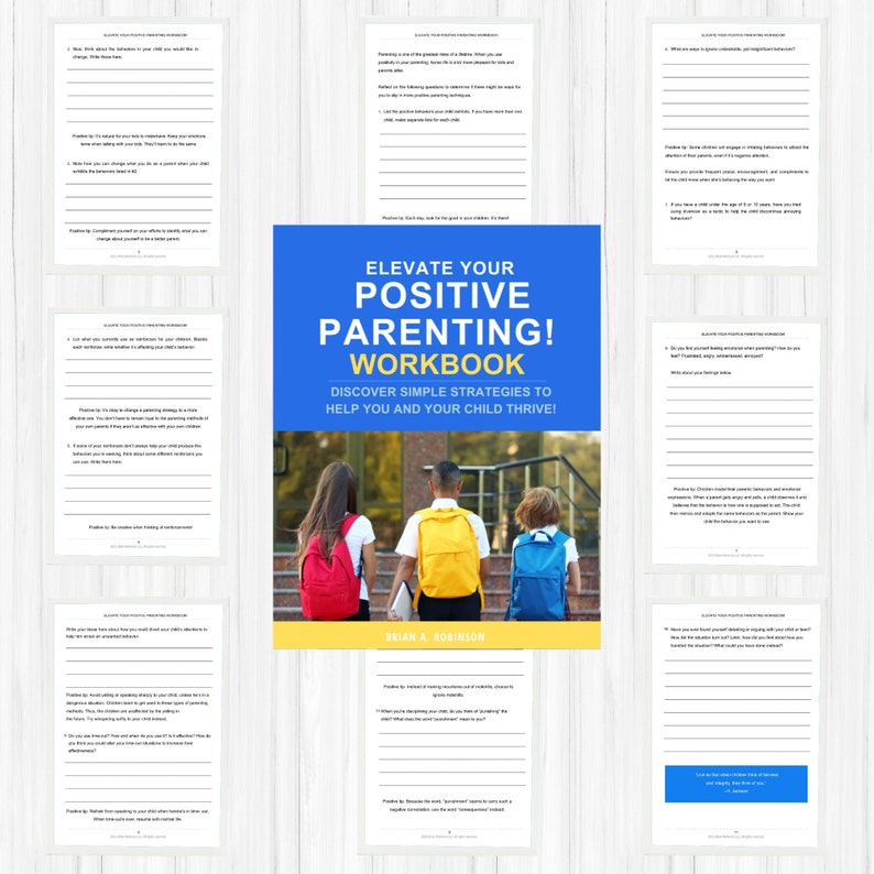 Elevate Your Positive Parenting Workbook | Discover Simple Strategies ...
