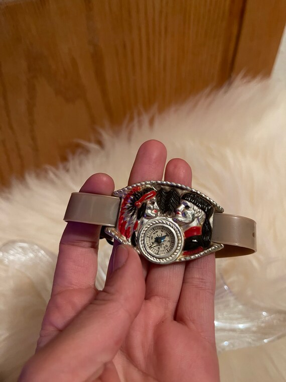 Vintage Davy Crockett Toy Compass Watch - 1950’s era - Gem