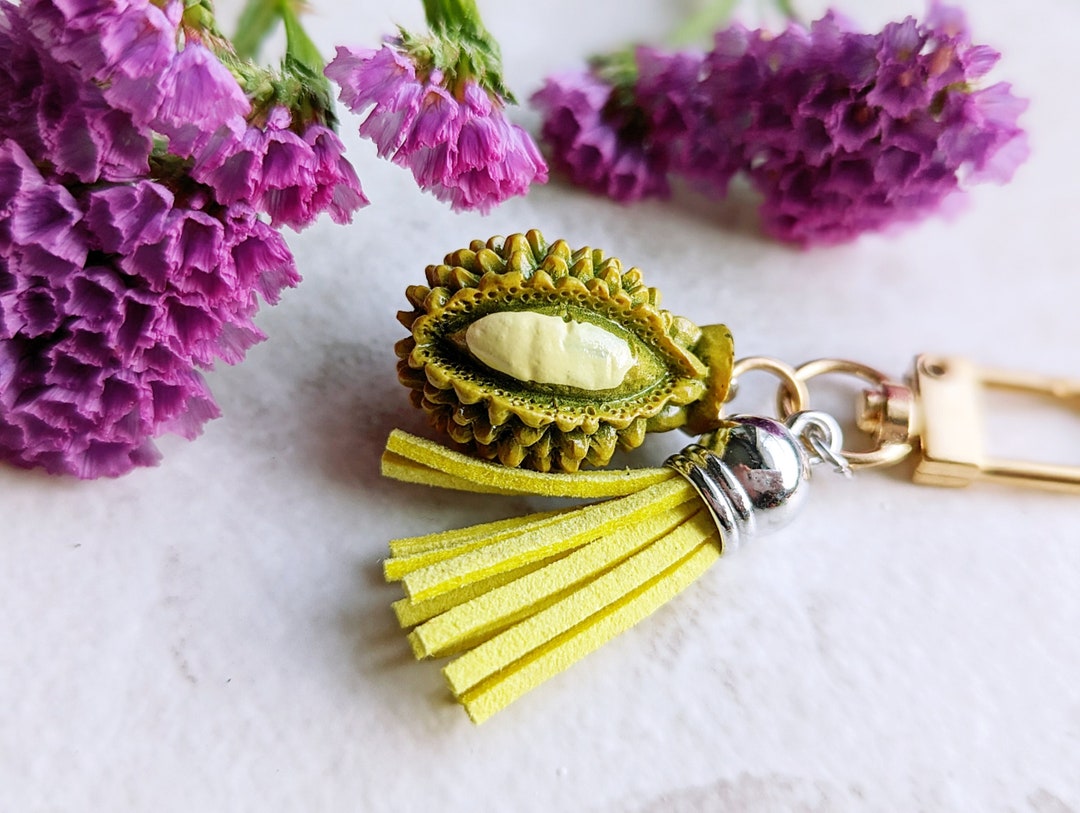 Durian Keychain - Etsy