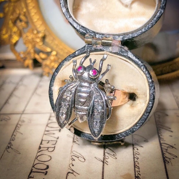 Insect Ring - Etsy