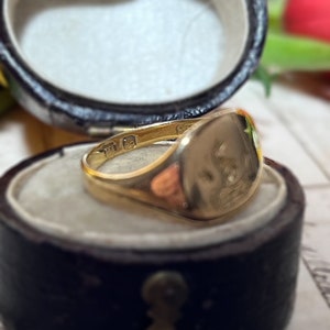 Antique Phoenix Intaglio Signet Ring in 18 Carat Gold Edwardian C. 1905 ...