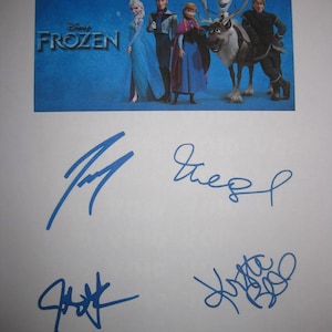 Kristen Bell Autograph - Etsy