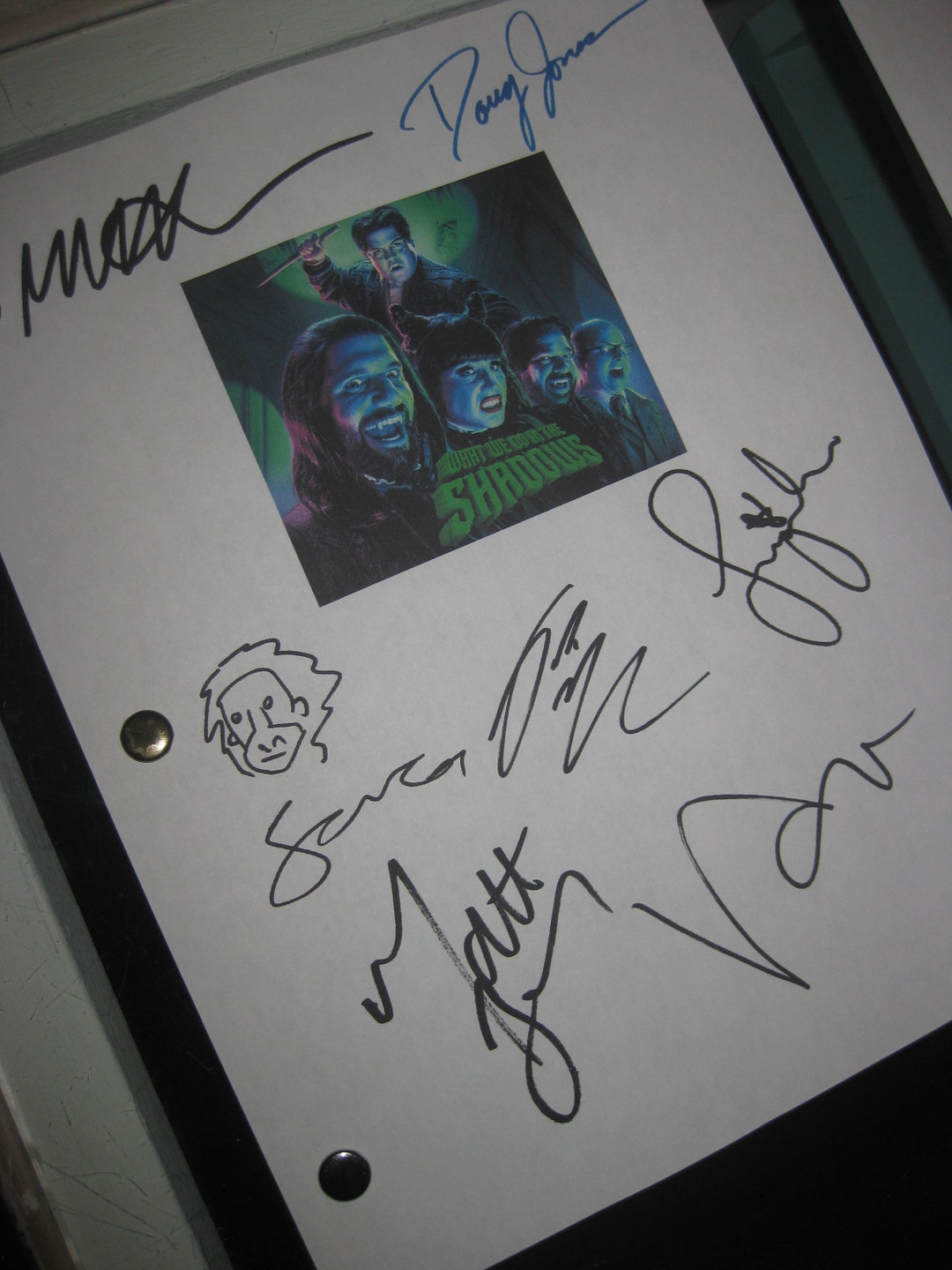 What We Do in the Shadows Signed TV Script Screenplay X7 Autograph ...