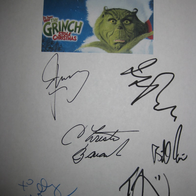 Jim Carrey Signed Autograph - Etsy