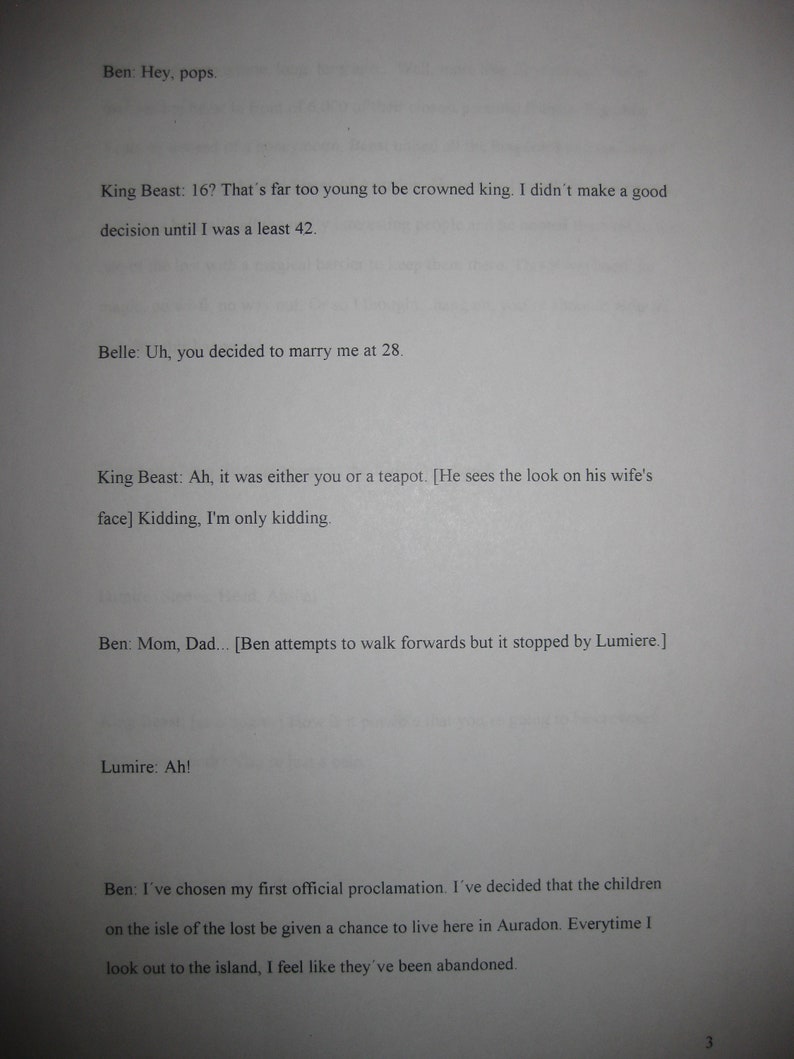 Descendants Signed Film Movie Screenplay Script Autograph X4 Dove ...