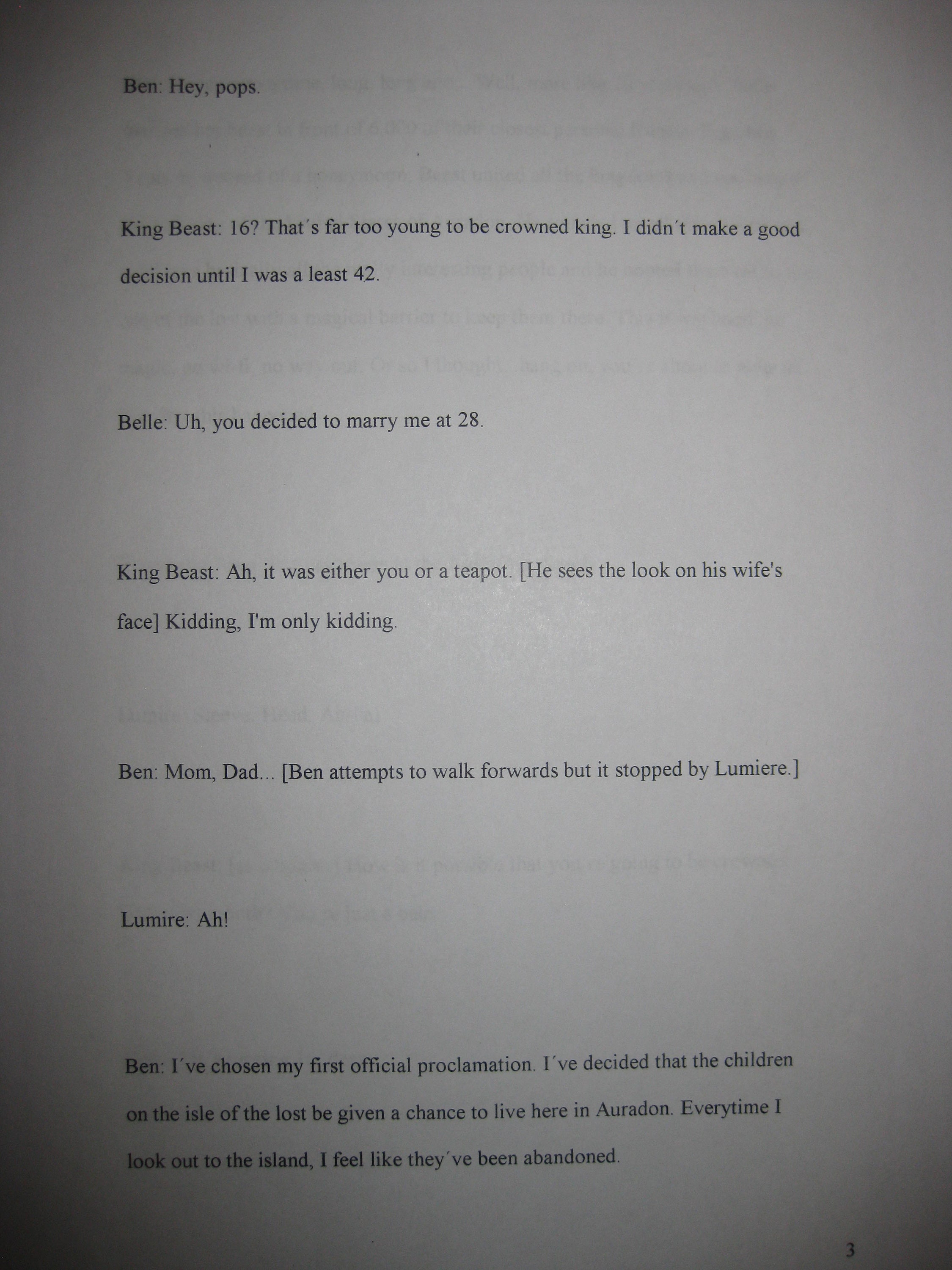 Descendants Signed Film Movie Screenplay Script Autograph X4 Dove ...