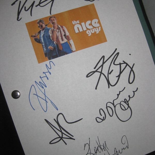 Ryan Gosling Script - Etsy