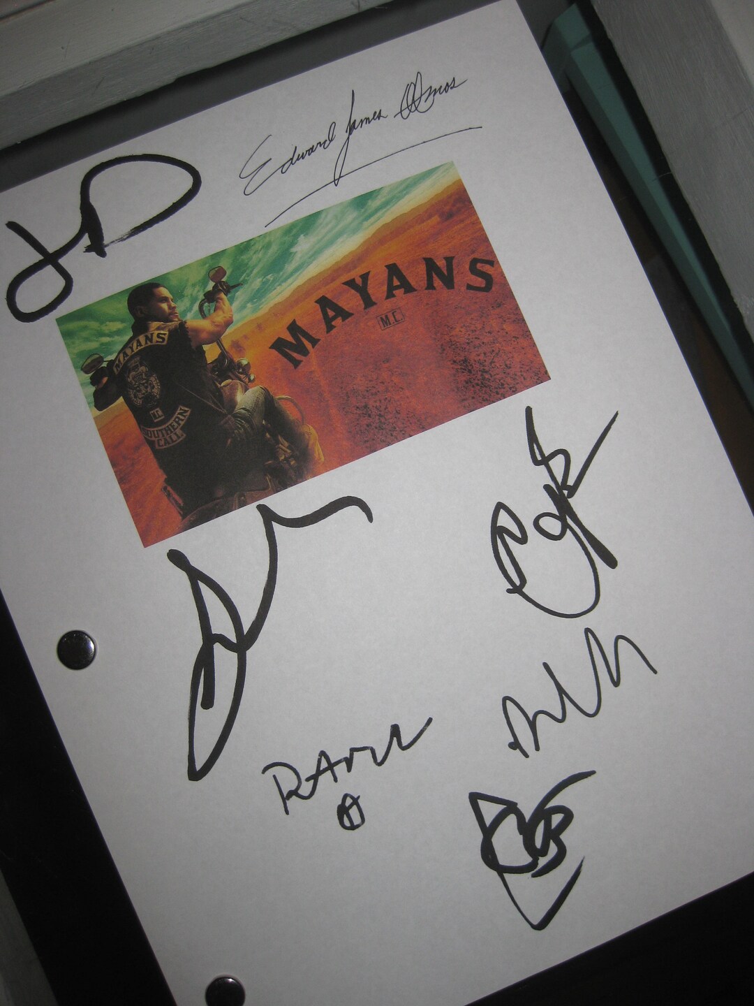 Mayans M.C. Signed TV Script Screenplay X7 Autographs JD Pardo Sarah ...