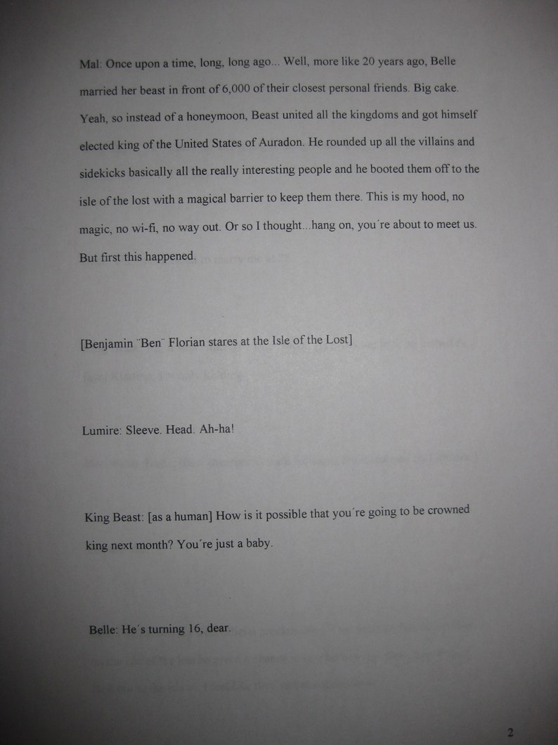 Descendants Signed Film Movie Screenplay Script Autograph X4 Dove ...