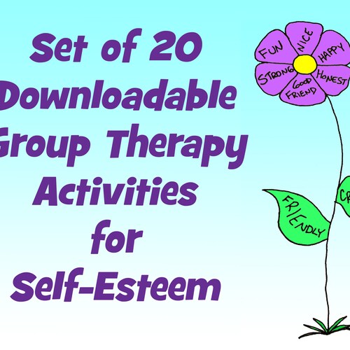 20 Printable Self-esteem Games and Activities for Group - Etsy