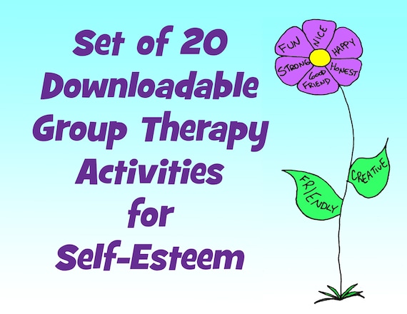 20 Printable Self-esteem Games and Activities for Group - Etsy