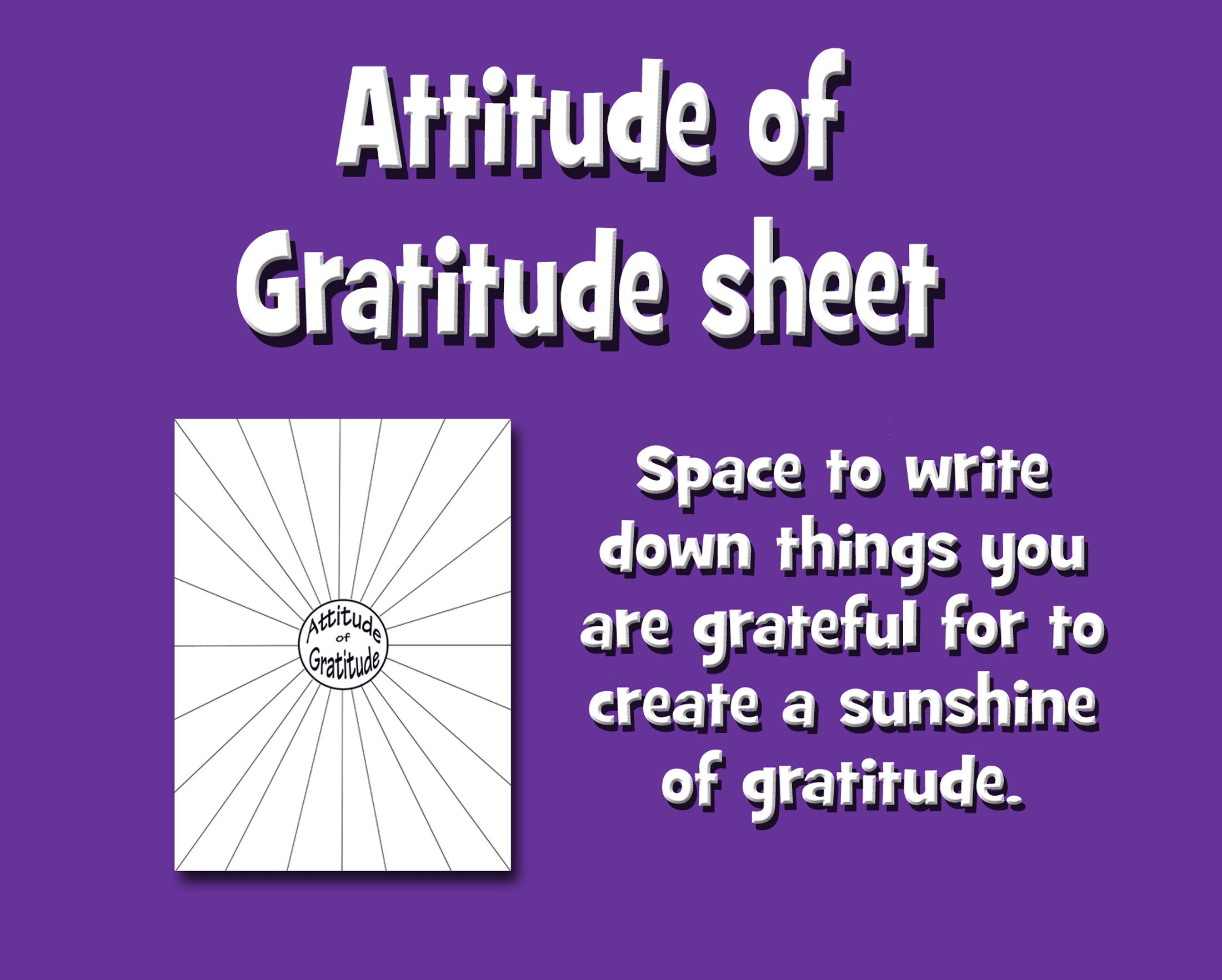 Gratitude Worksheets, Daily Gratitude, Gratitude Journal Page ...