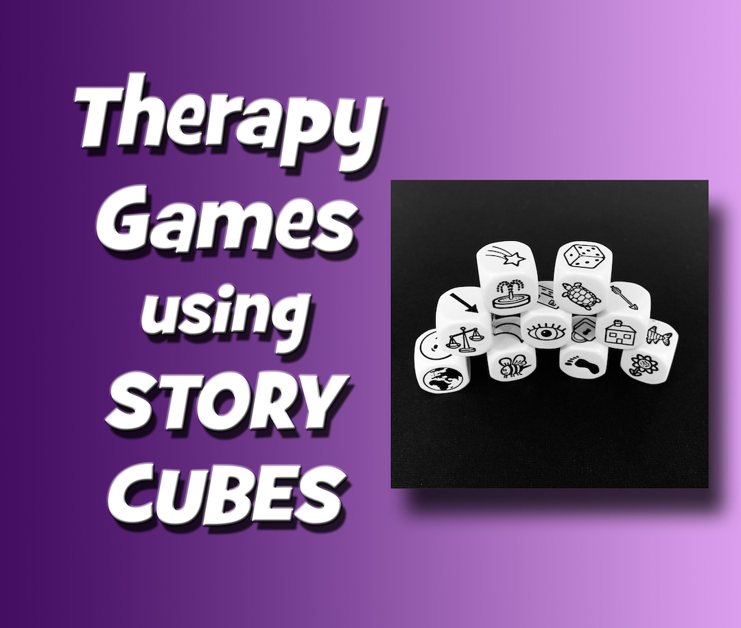 Therapy Game Downloads for Use With STORY CUBES, Therapy Games Teens ...
