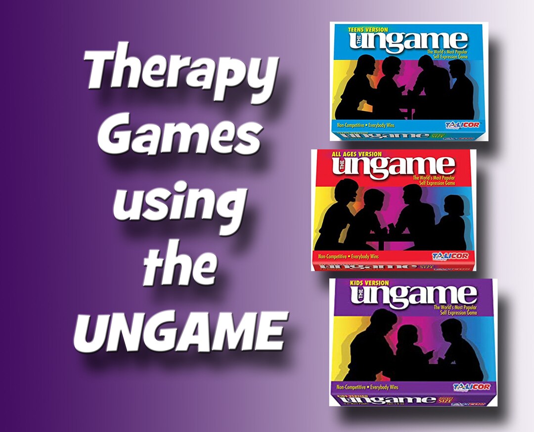 Therapy Game Downloads for Use With the UNGAME, Therapy Games, Therapy ...
