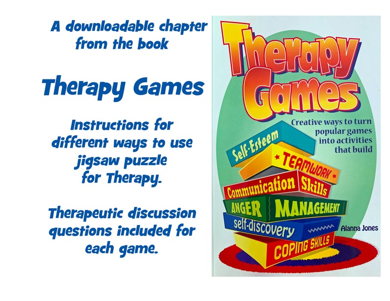 Therapy Game Downloads for Use With a Puzzle Therapy Games - Etsy