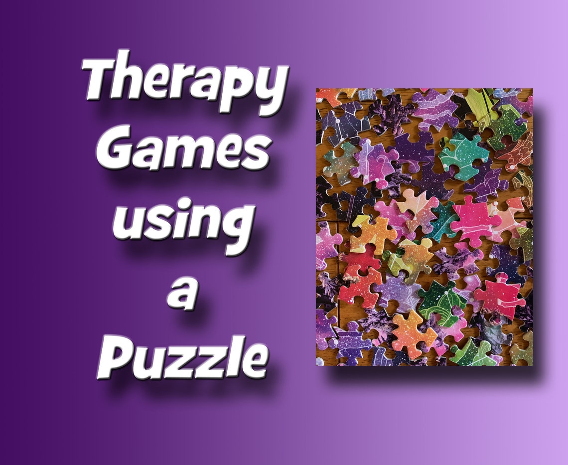Therapy Game Downloads for Use With a Puzzle, Therapy Games, Recreation ...