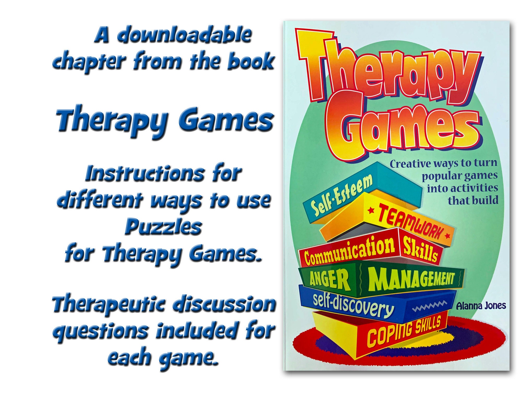 Therapy Game Downloads for Use With a Puzzle, Therapy Games, Recreation ...