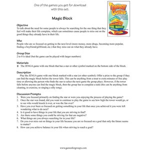 Therapy Games JENGA, JENGA Therapy, Therapy Games Teens, Therapy Games ...