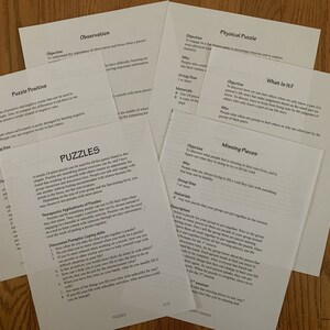 Therapy Game Downloads for Use With a Puzzle, Therapy Games, Recreation ...