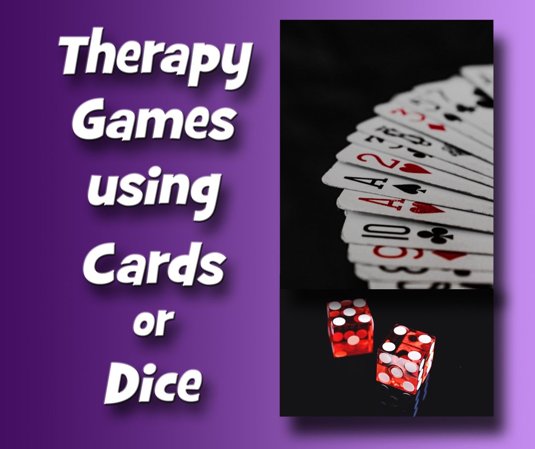 Therapy Game Downloads for Use With Cards And/or Dice, Therapy for ...