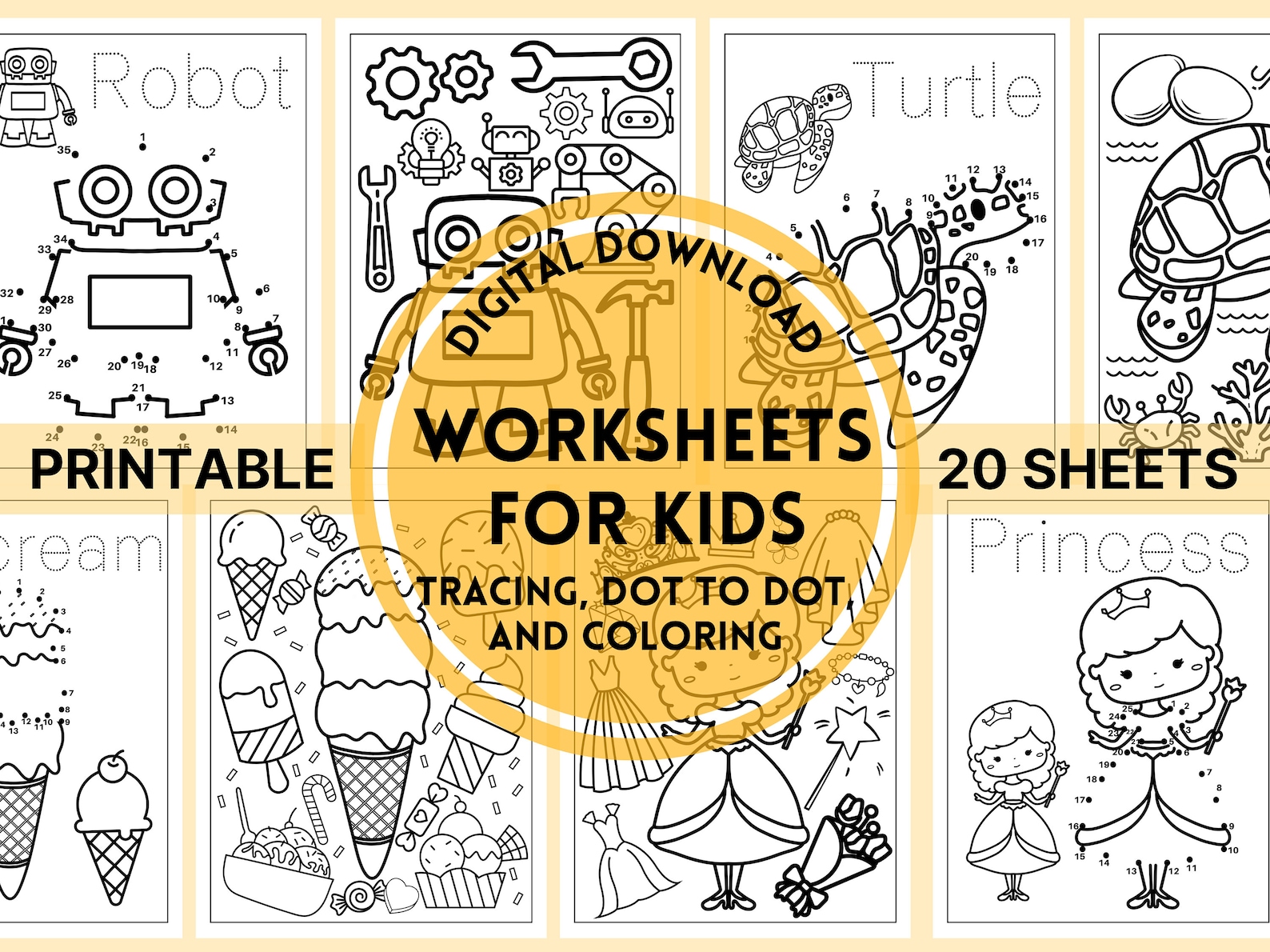Printable Coloring Worksheets For Kids Coloring Activity Etsy printable-coloring-worksheets-for-kids-coloring-activity-etsy