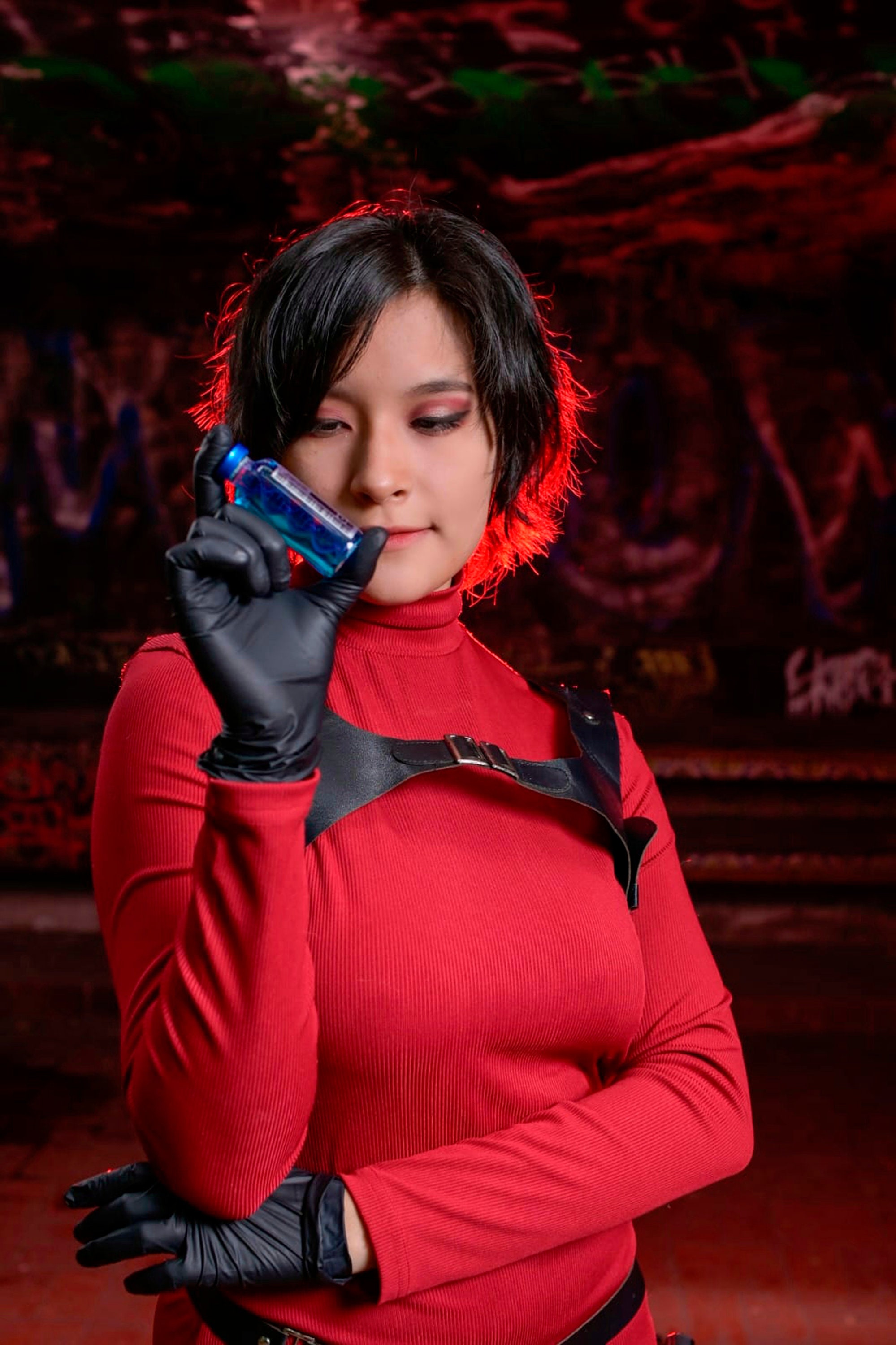 Resident Evil Virus Black/red Base With 5 Vials Included KIT Collection ...