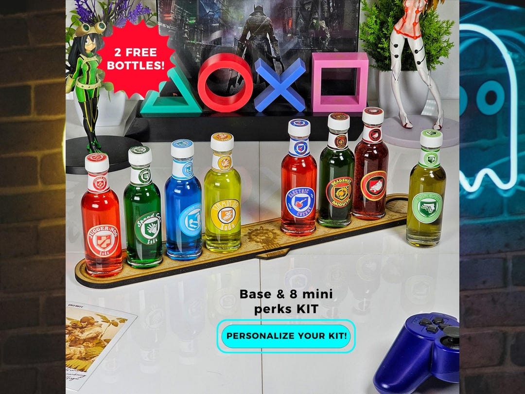 COD Zombies Base With Mini 8 Perks Included - KIT Collection - Etsy