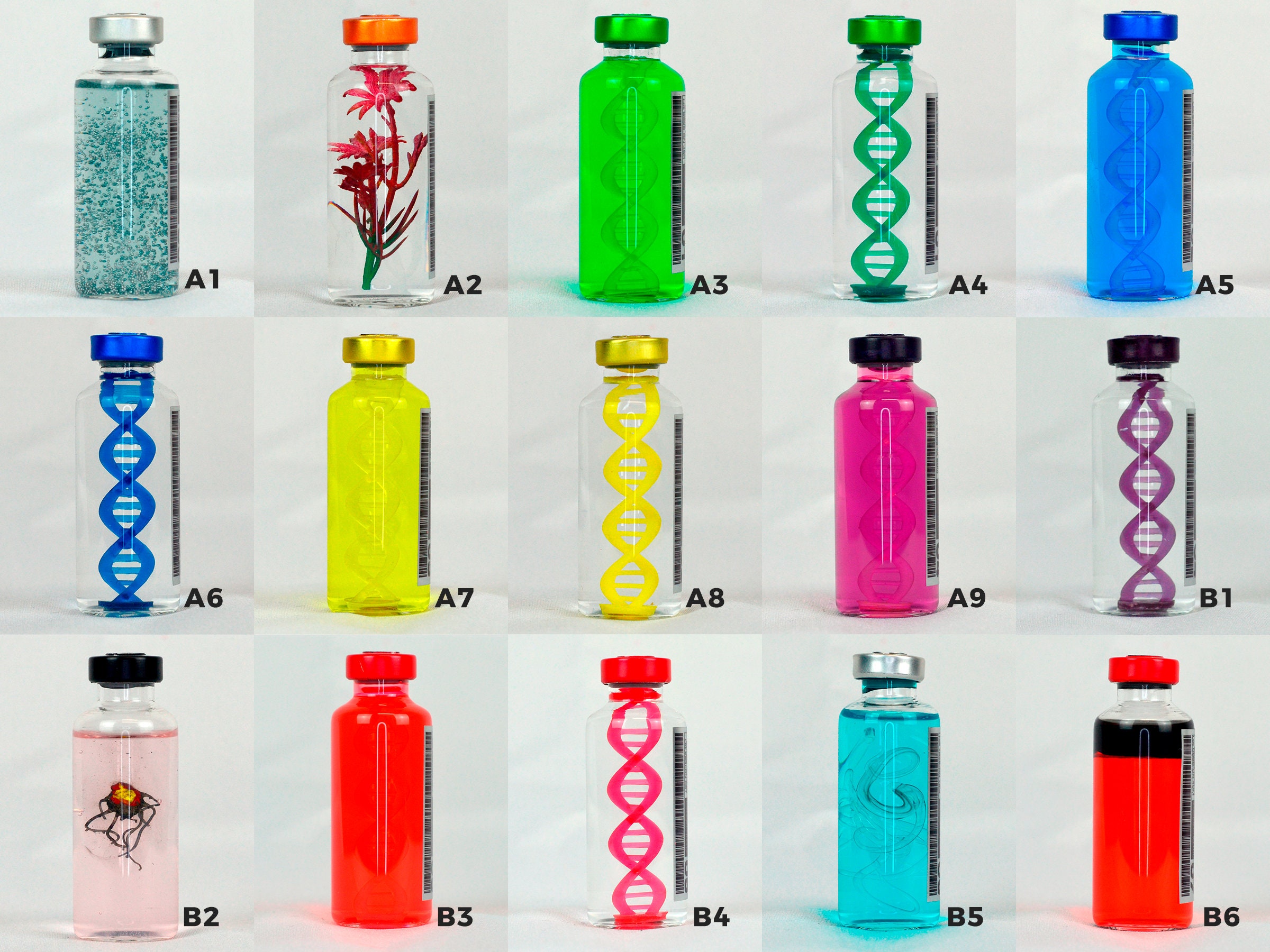 Resident Evil Virus Black/red Base With 5 Vials Included KIT Collection ...