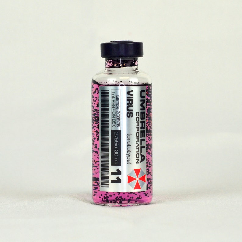 Resident Evil Vial Prototype Virus Prop - Etsy