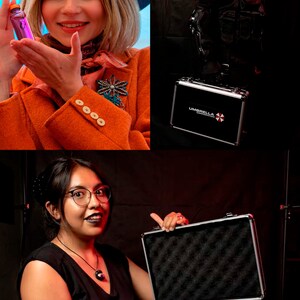 Resident Evil Virus Briefcase With LED Lights and 14 Vials Included ...