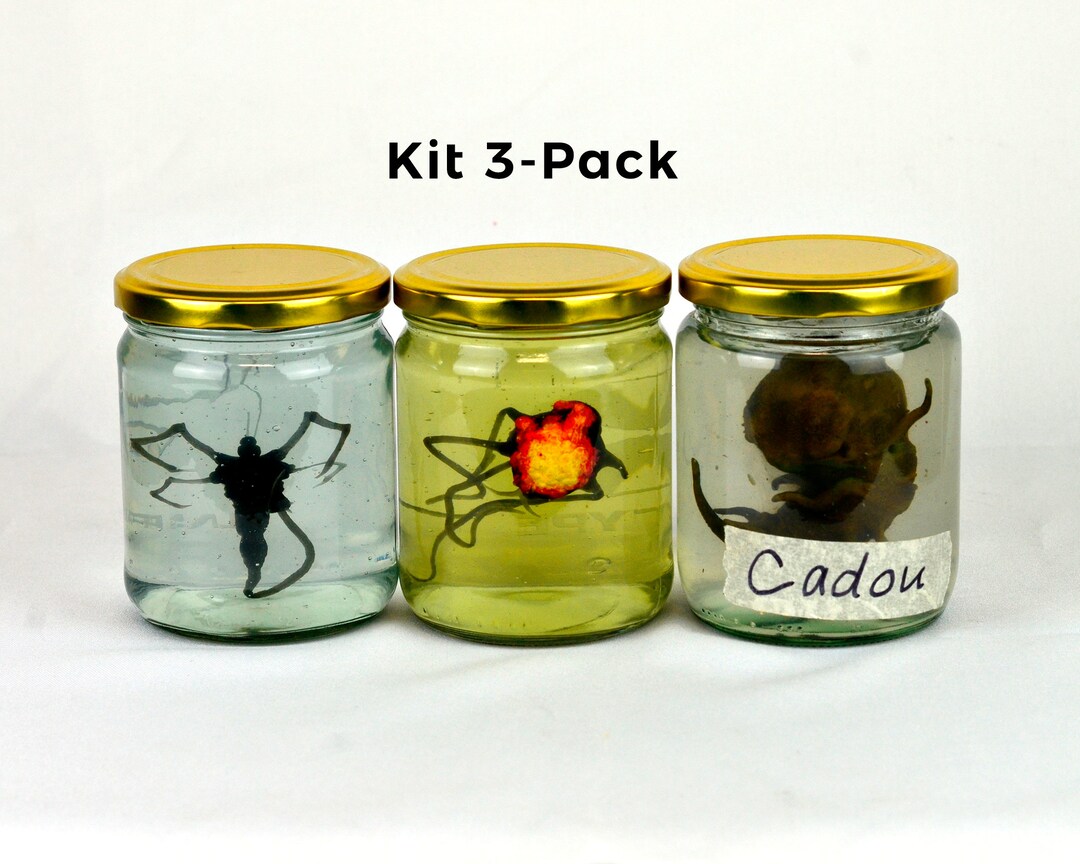 Resident Evil Jars 3-pack Nemesis Las Plagas Cadou KIT Collection - Etsy