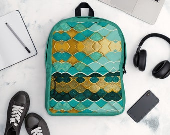 Mermaid Scale Backpack - Etsy