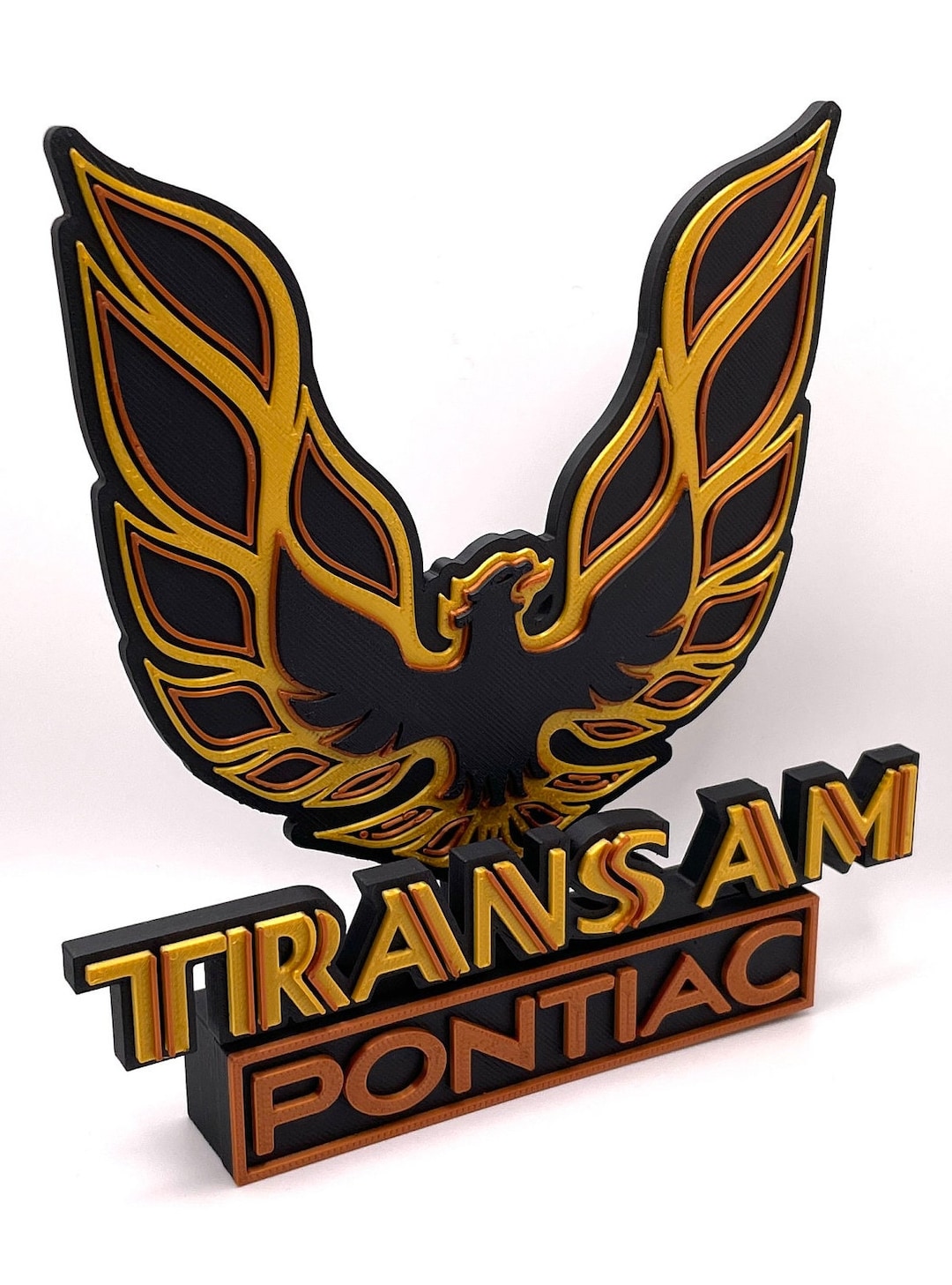1977 Pontiac Firebird Trans Am 3D Printed Freestanding Logo - Etsy