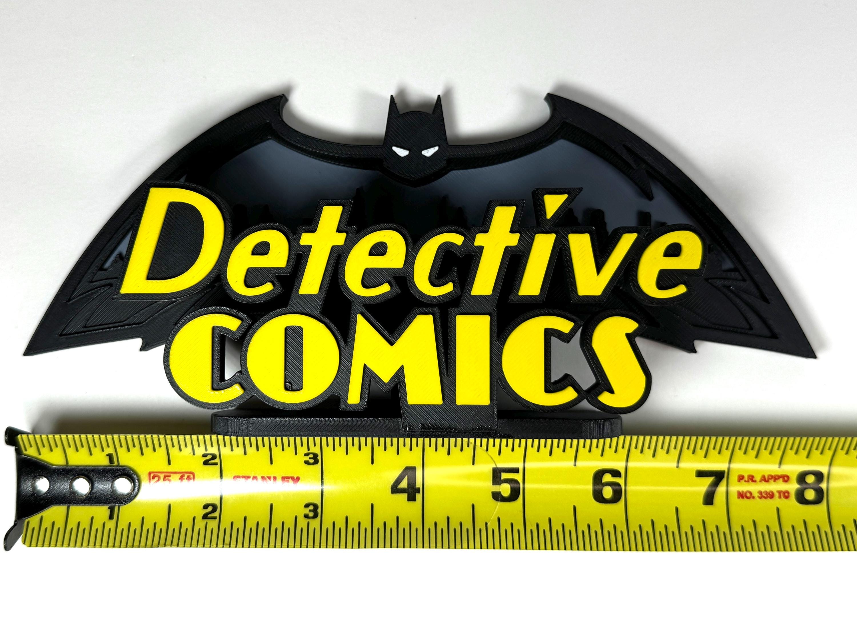 Detective Comics / Gotham City 3D Printed Freestanding Logos - Etsy