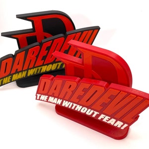 Daredevil 3D Printed Freestanding Logo - Etsy