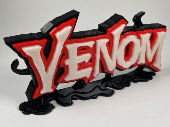 Venom glow in the Dark Logo - Etsy