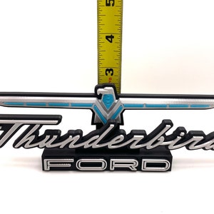 Vintage 1966 Ford Thunderbird 3D Printed Freestanding Logo - Etsy