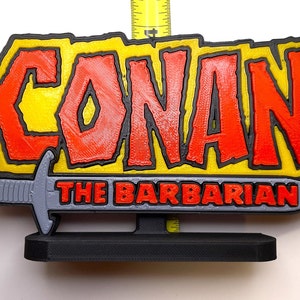 Conan the Barbarian 3D Printed Logo - Etsy