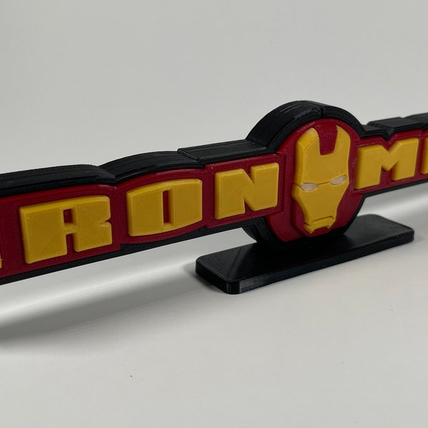 Iron Man Sign - Etsy