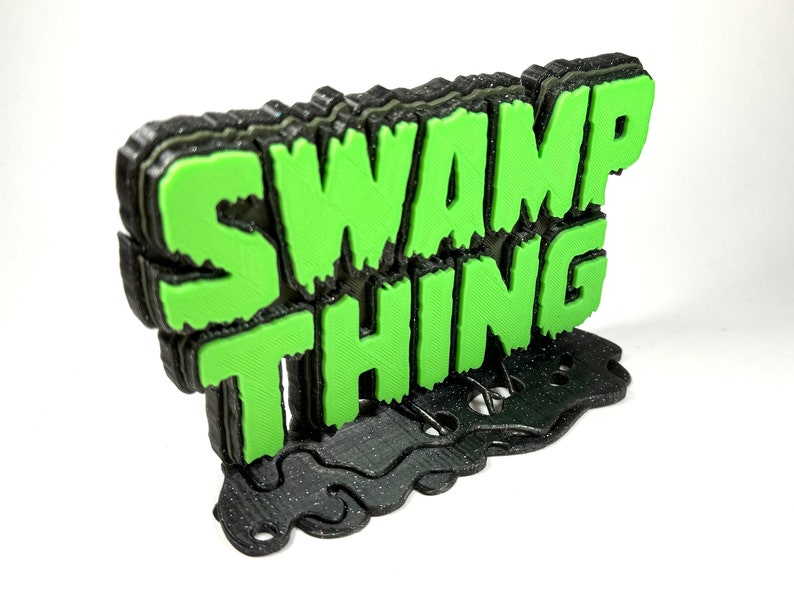 Swamp Thing 3D Printed Logo - Etsy